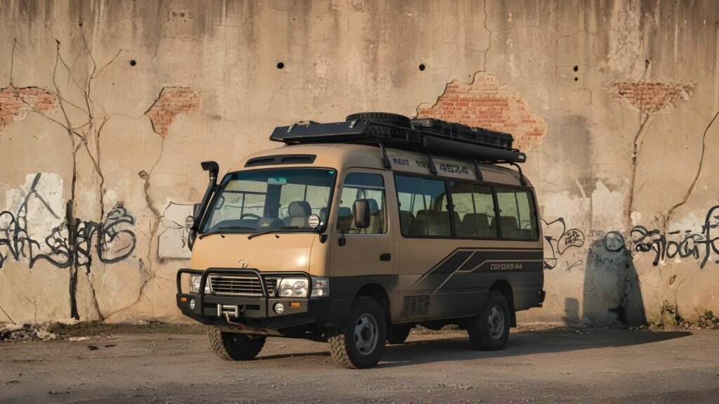 Toyota Coaster 4x4 | UAS Vehicles
